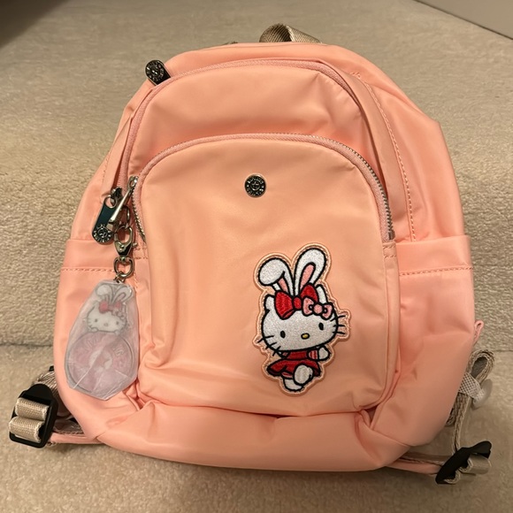 Kipling | Bags | Kipling X Hello Kitty Pink Mini Backpack New With Tag ...